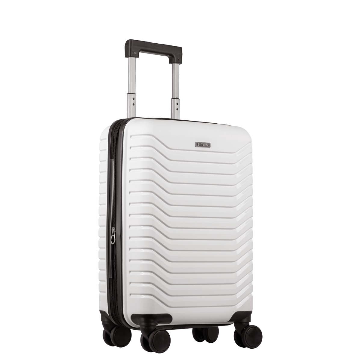 Mala de Viagem Bordo com Rodas 360º Basic Plus - Branco